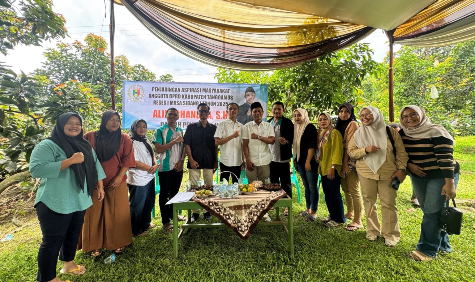 Aspirasi Mengalir Deras di Reses Alief Chandra: Dari Infrastruktur ...